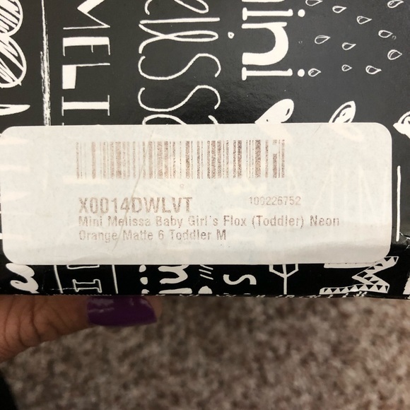 Mini Melissa | Shoes | Mini Melissa Size 6 Toddler | Poshmark